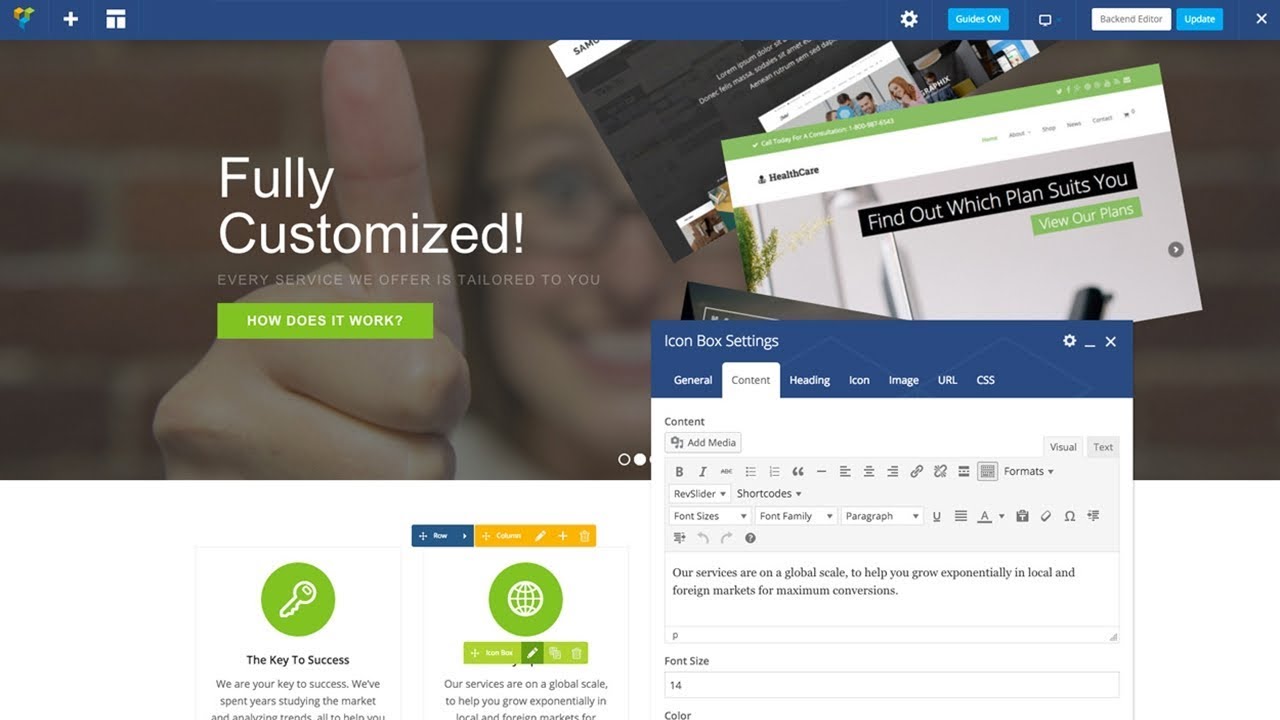 WordPress Front-End Editor Guide – Drag and Drop Page Builder Usage – FlatRockSoft