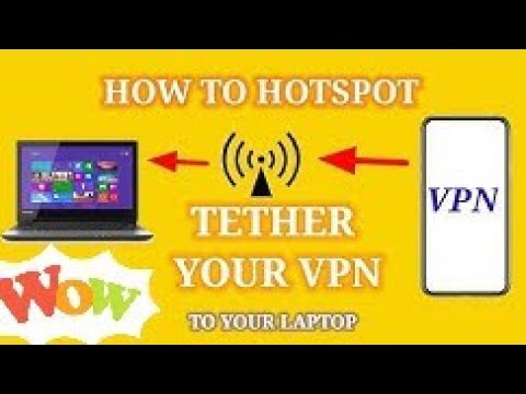 How to tether Android's VPN connection to a PC/laptop – FlatRockSoft