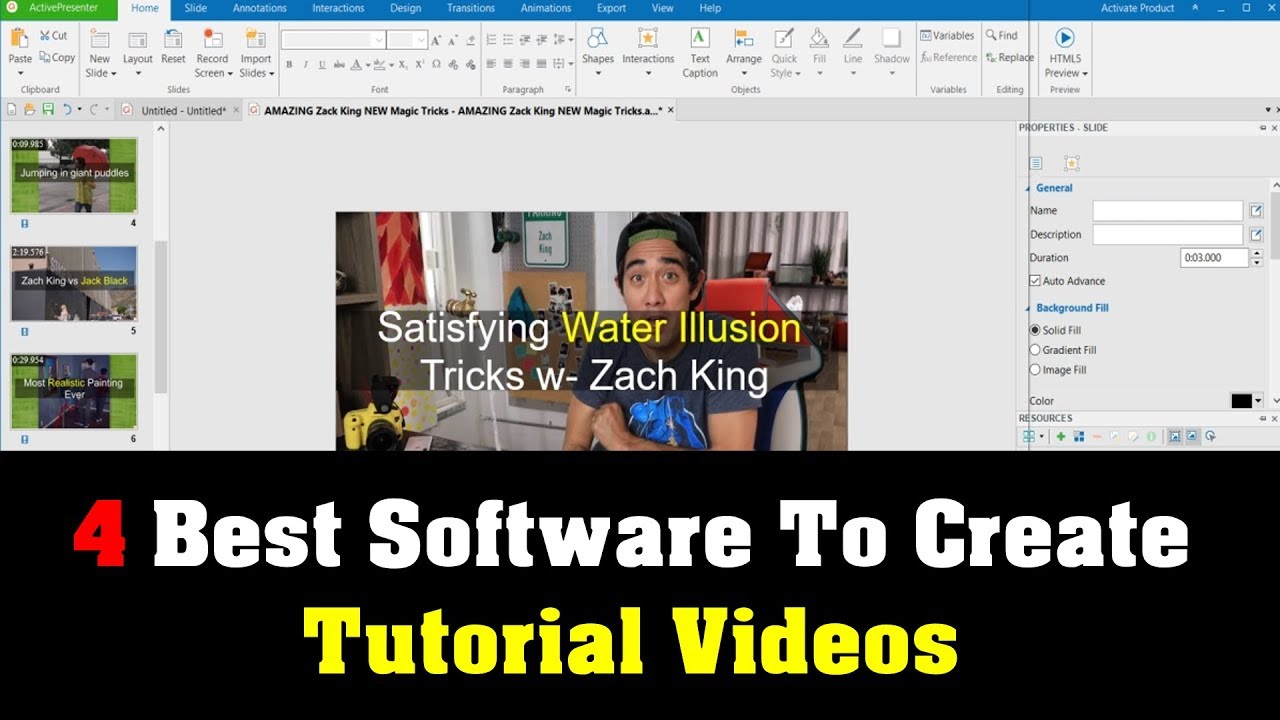 4 Best Software To Create Tutorial Videos – FlatRockSoft