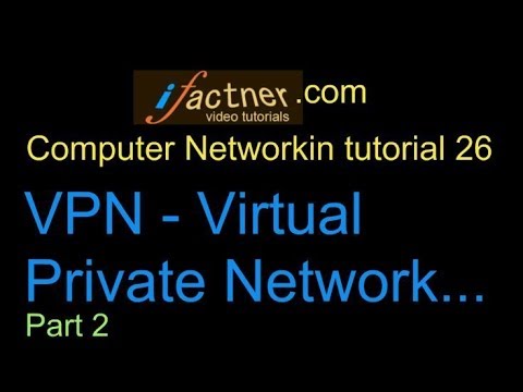 VPN Virtual Private Networks part 2, Computer Networking tutorials for beginners – FlatRockSoft